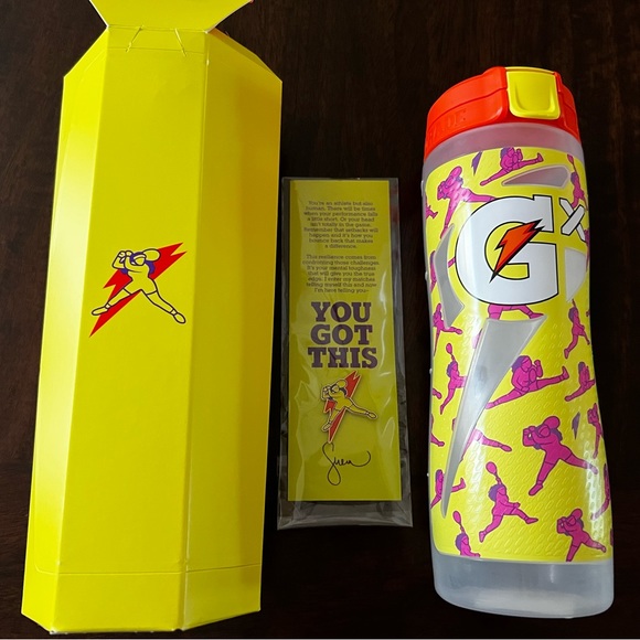 Gatorade | Dining | Gatorade Gx Serena Williams 3oz Tennis Water Bottle ...